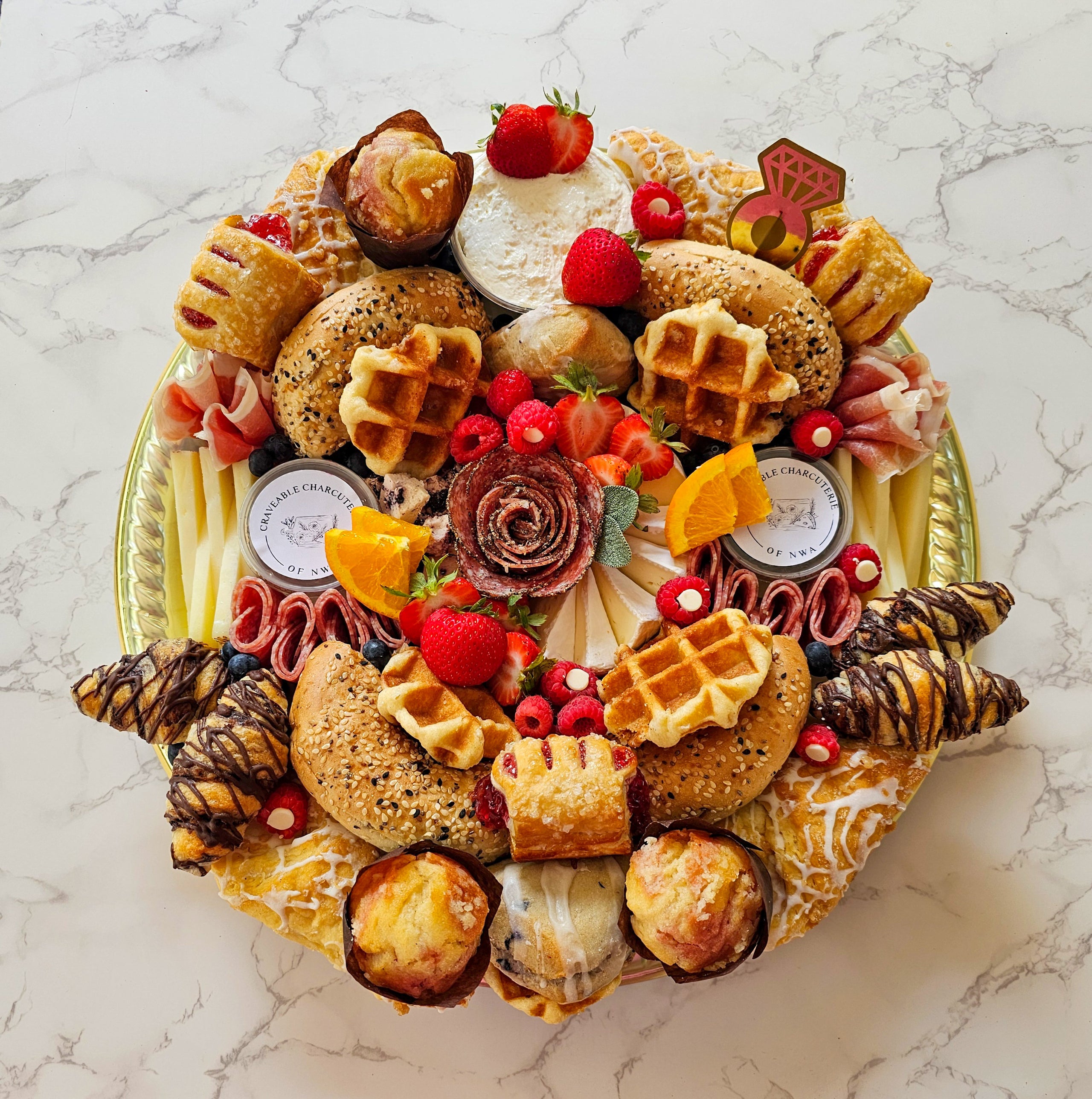 Brunch Tray | Craveable Charcuterie of Northwest Arkansas
